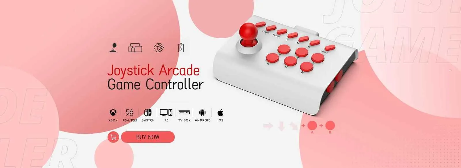 VILCORN Wireless Joystick Controller for Switch OLED PC Steam with ...