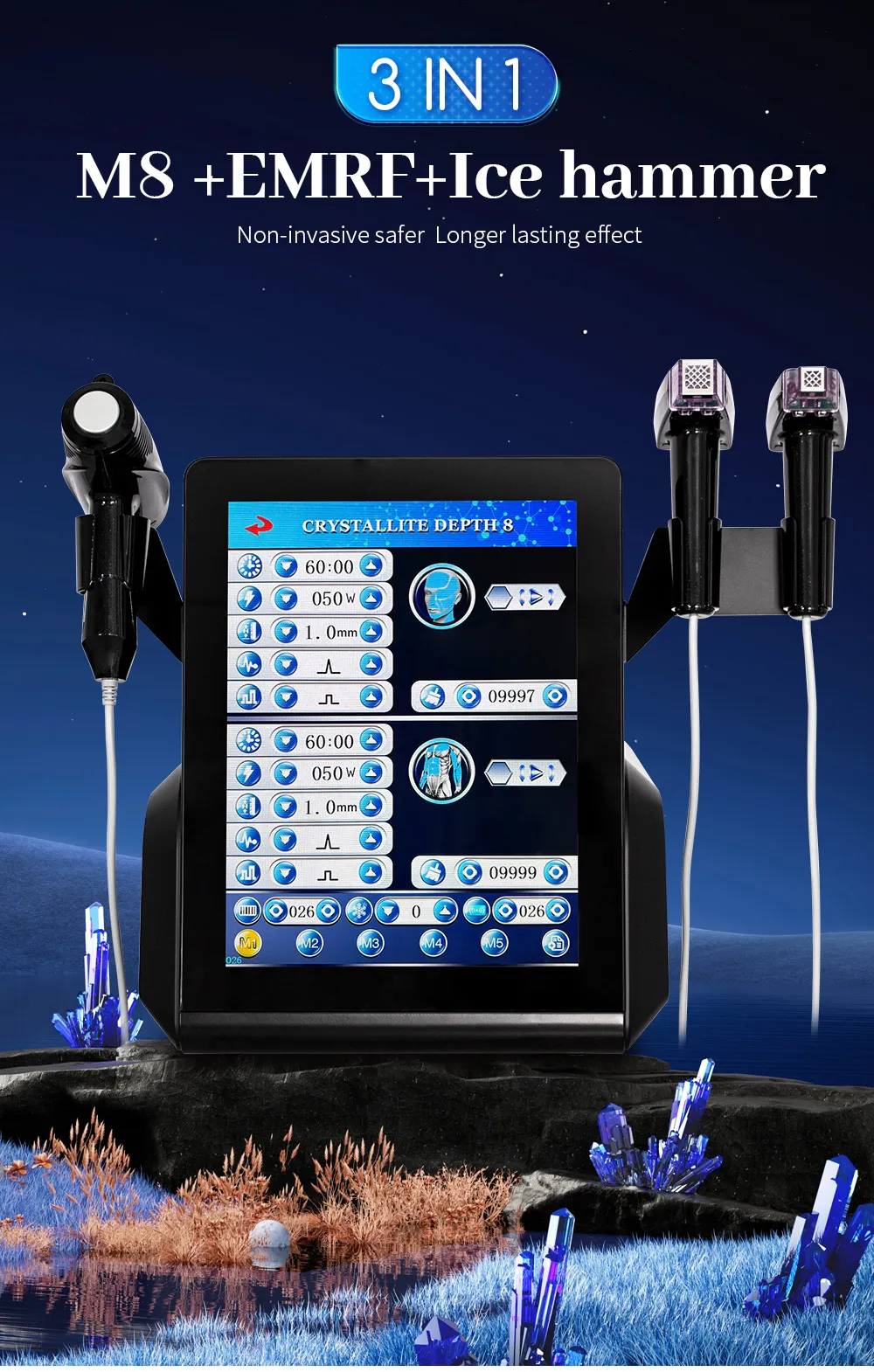 Professional Fractional RF Micro-needle Machine Skin Care Beauty Device ...