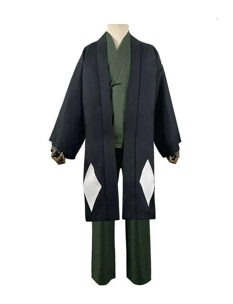 Anime Bleach Urahara Kisuke Kimono Outfit and Hat Cosplay Costume for ...
