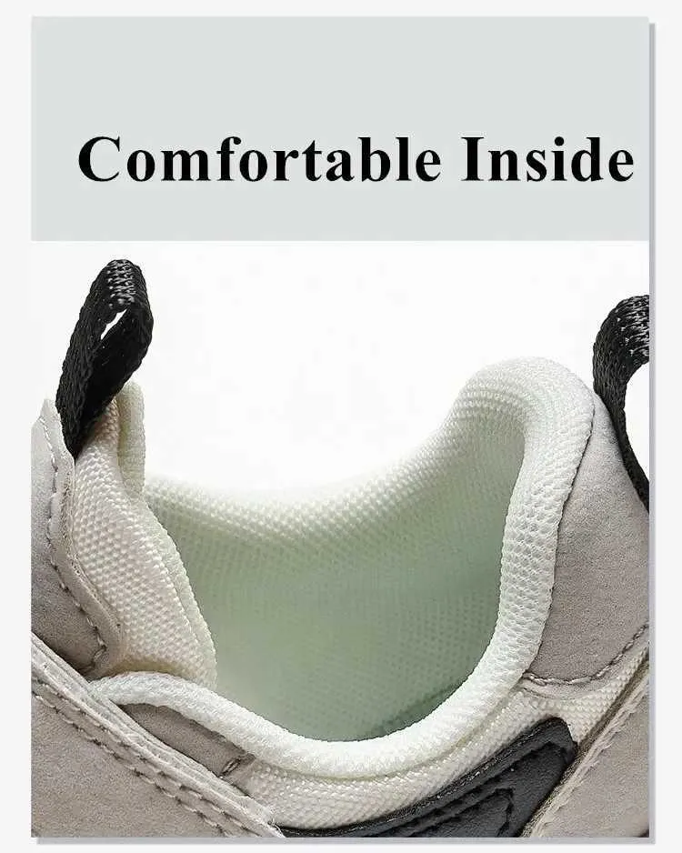 2025 Kids Sneakers Hook Loop Platform Cotton Canvas Boys Narrow Winter ...