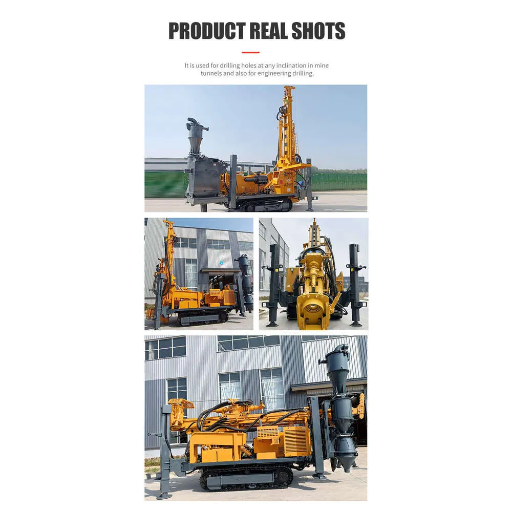 RC Drilling Rig Gasoline Water Well Drilling Machine 500m Depth 7.1-27. ...