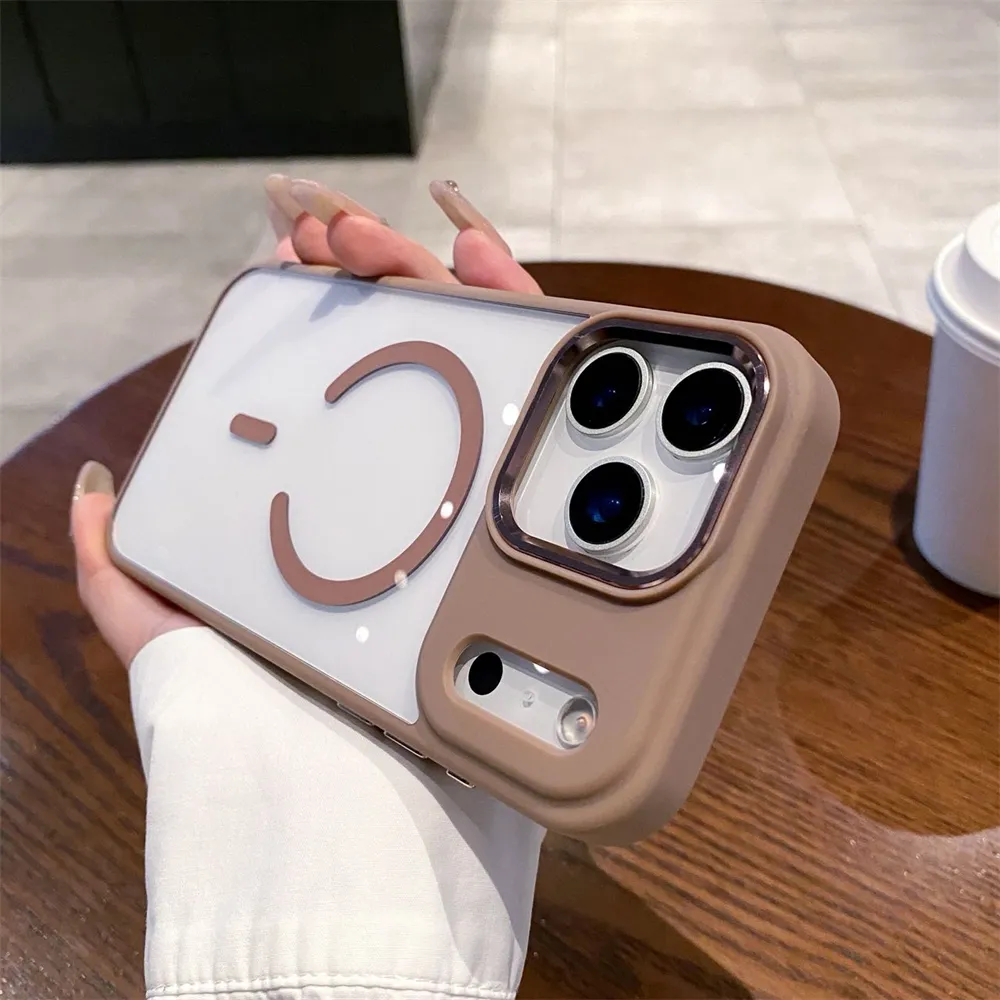 Shockproof TPU MagSafe Phone Case for iPhone 13 to 17 Pro Max ...