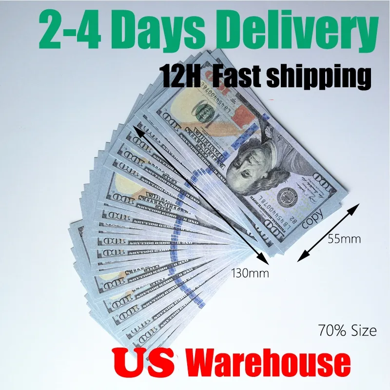 Money Fake Movie Prop Money Realistic 2024 Billetes 10, 20, 50, 100 ...