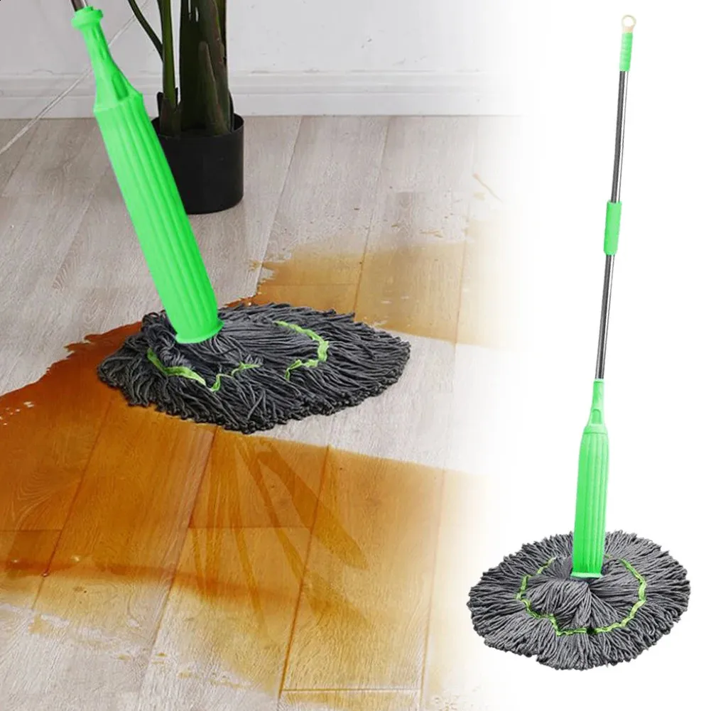2-In-1 Dehydration Mop: Handheld Long Ultra-Fine Fiber Floor Mop for ...