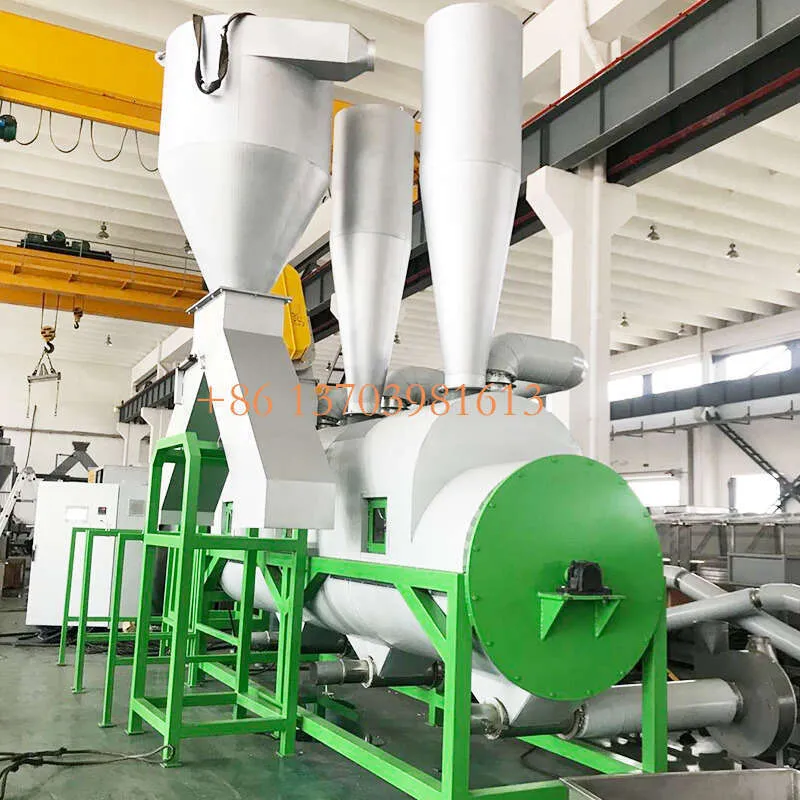 Plastic Bottle Shredder Washer Dewatering Dryer Line with 300-3000 kg/h ...