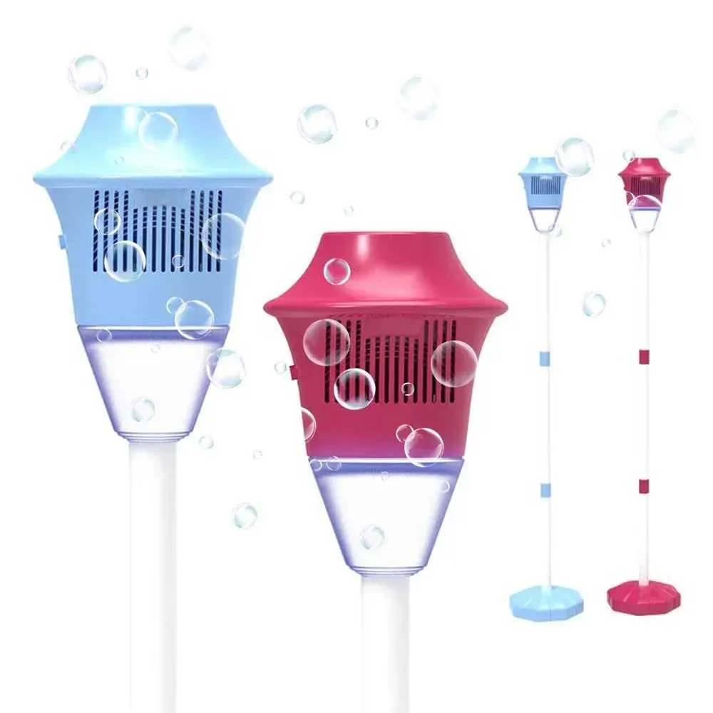 Automatic Bubble Machine with LED Lights for Outdoor Use, Lithium ...
