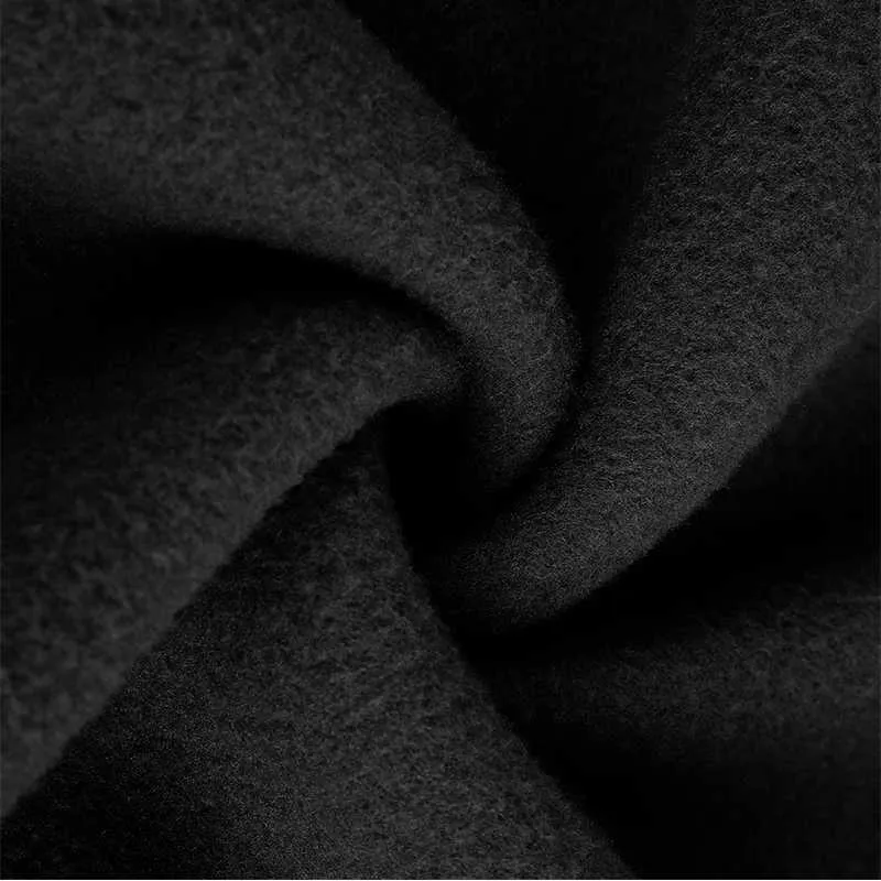 Womens Loose Nylon Pullover Sweatshirt with Wool Liner and Slogan ...