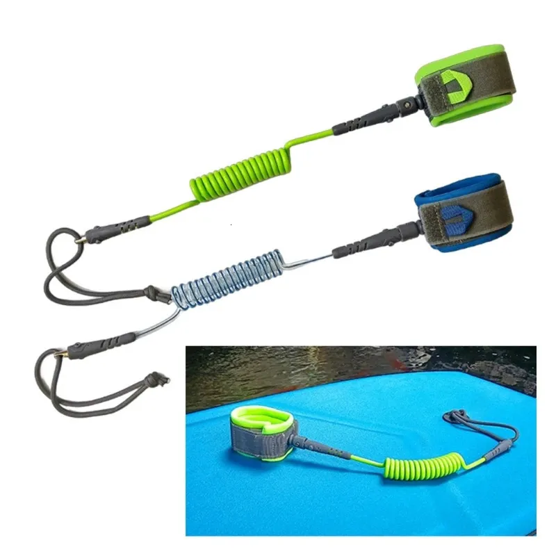 Adjustable Coil Surfboard Leash Spring Leg Rope For Paddle Board ...