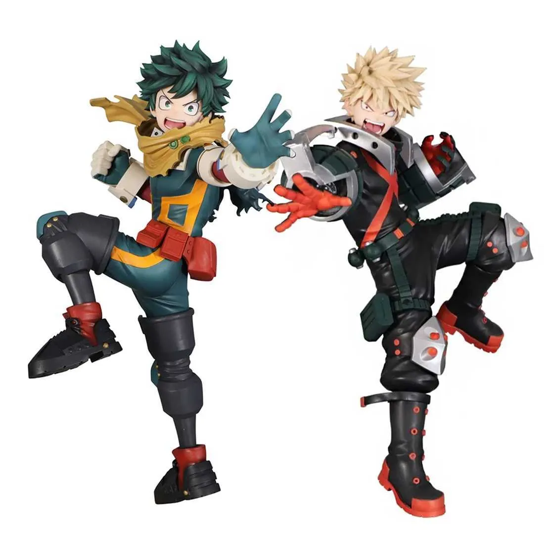 Anime MHA Figures Midoriya Izuku & Bakugou Katsuki Action Models For ...