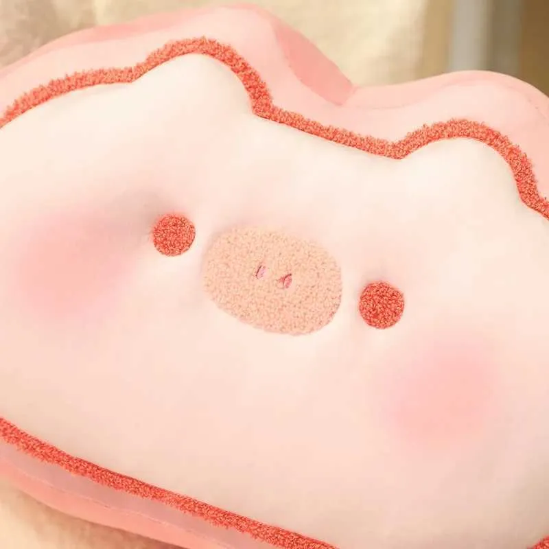40cm Food Shaped Plush Pillow Cute Cheese Cake Plushies Huggable Sleep ...