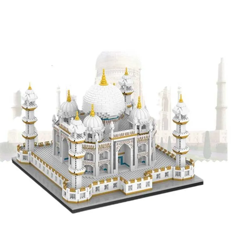 Mini Block Taj Mahal Architecture Model Diamond Brick Building Kit ...