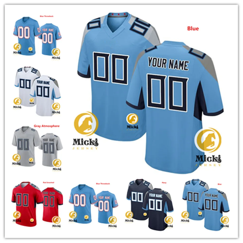 Dave Casper Football Jersey 74 Bruce Matthews 28 Chris Johnson 90 Jevon ...