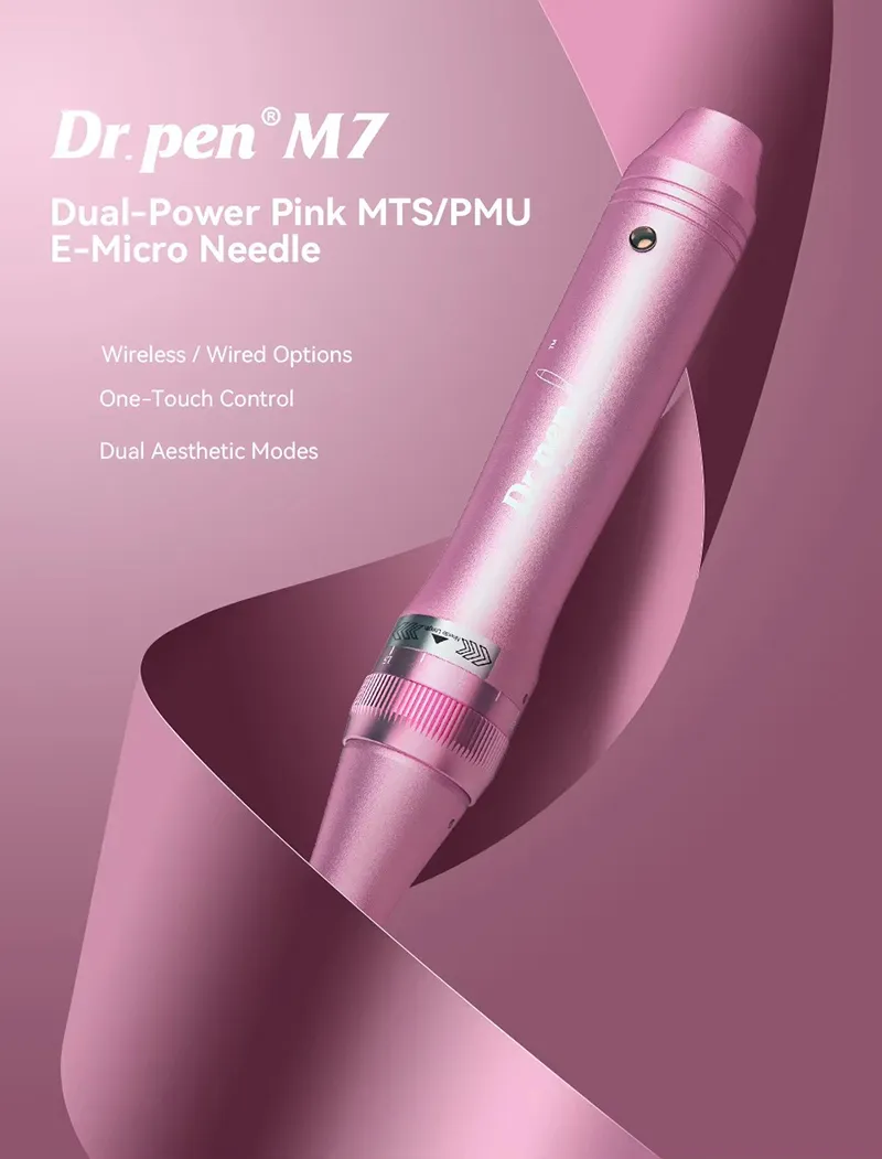 Electric microneedle instrument with 0.25mm to 2.5mm needles for scalp ...