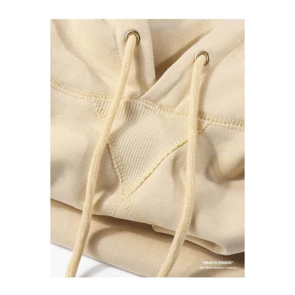 Customized 300g Heavy Inverted Triangle Hooded Solid Color Thickened ...