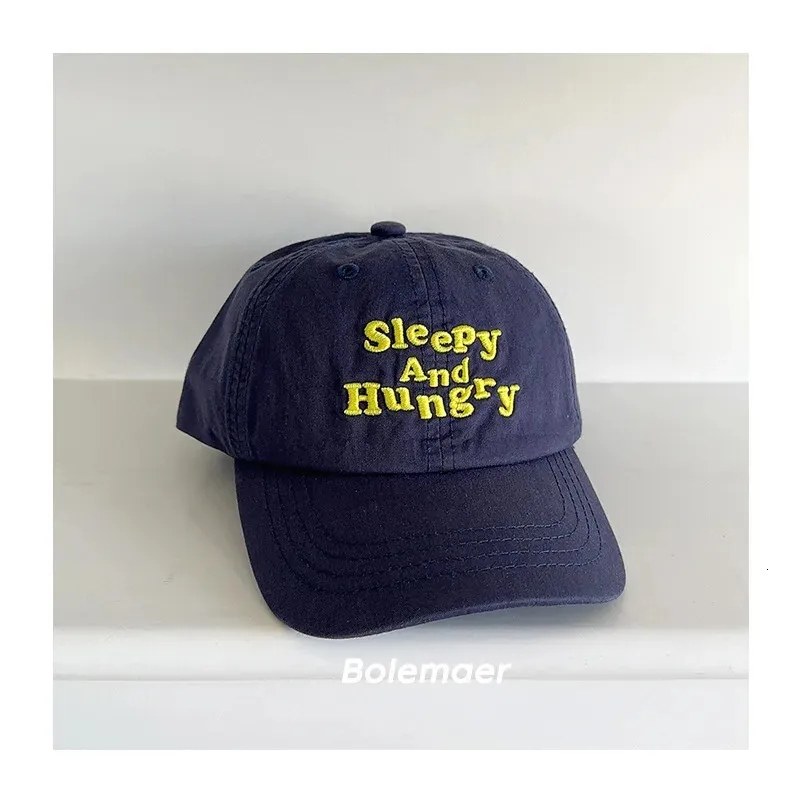 Summer Embroidery Kids Cotton Knit Baseball Cap with Alphabet ...