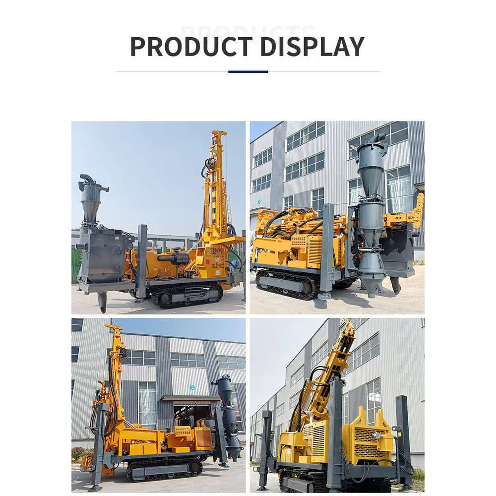 Gasoline-Powered RC Drilling Rig for Water Wells and Rock Drilling with ...