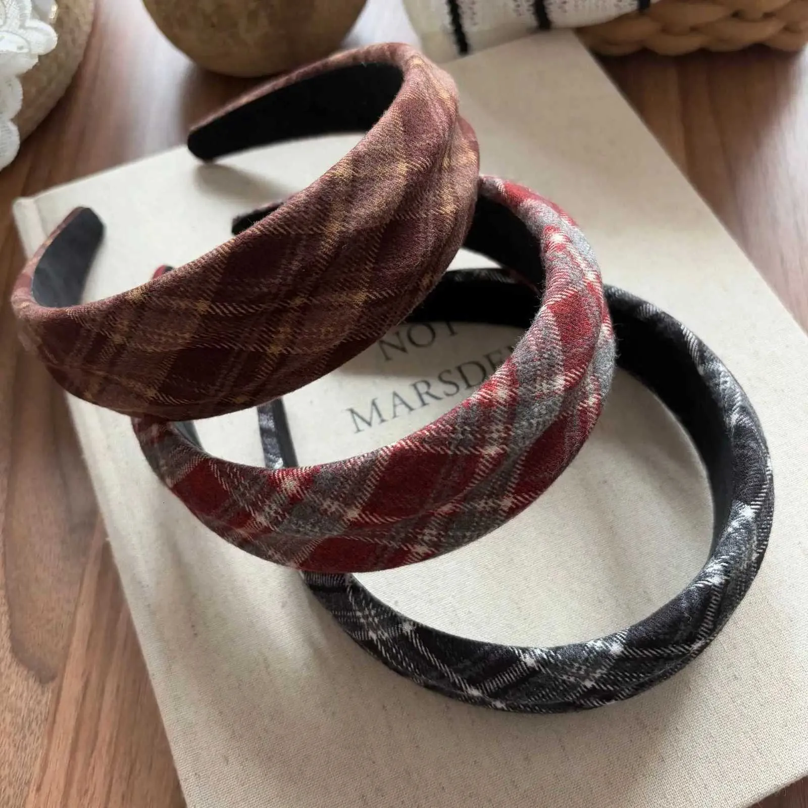 Ladies Hair Band Knit Fabric Hip Hop Rock Style Beach Hair Accessory ...