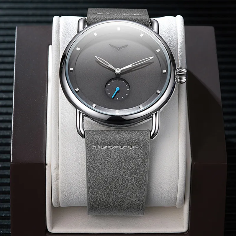 Modern Minimalist Dot Dial Quartz Watch Slim Case... From Watchgallery ...