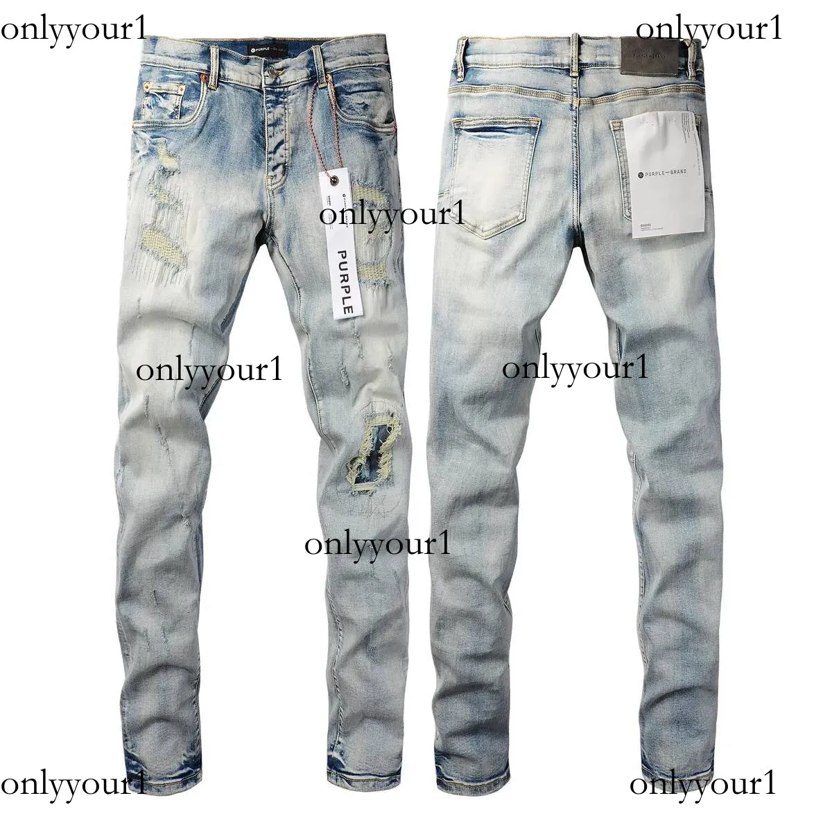 2025 10A Purple Jeans Hot Sales Men's Trousers Denim Designer Jeans ...
