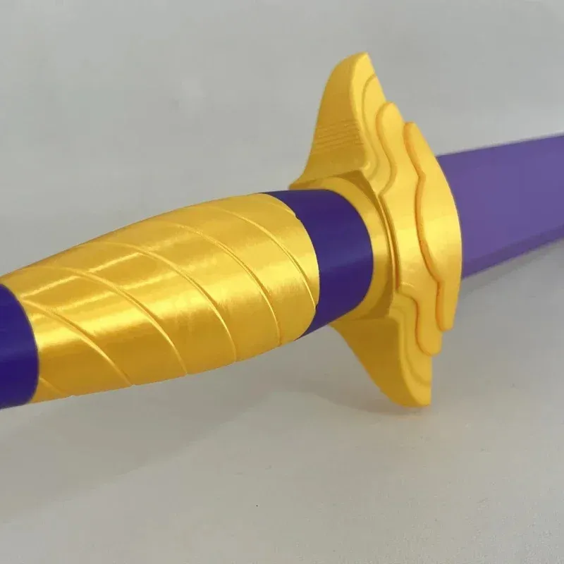 Rumi Sword Kpop Demons Hunter Cosplay Costume Plastic Long Sword Purple ...