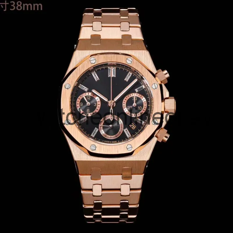 316L Stainless Steel Men's Casual Watch with 38 mm Round Dial and ...