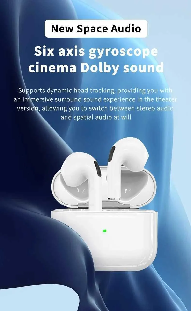 Wireless Earphones TWS 53 Headphones Sport Headset Touch Control Music ...