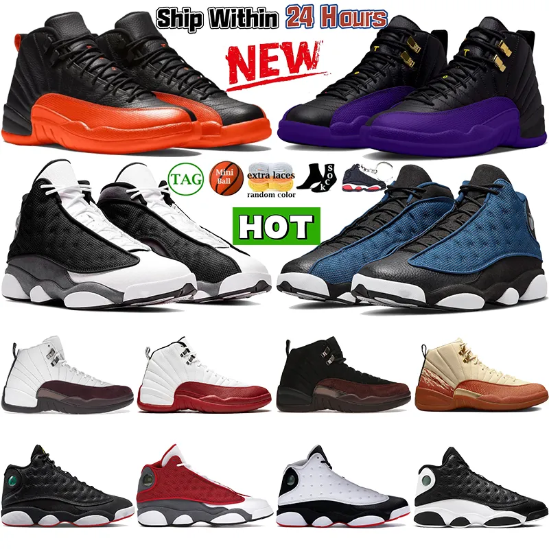 Men's Basketball Shoes Size 12 13 Brilliant Orange Black University ...