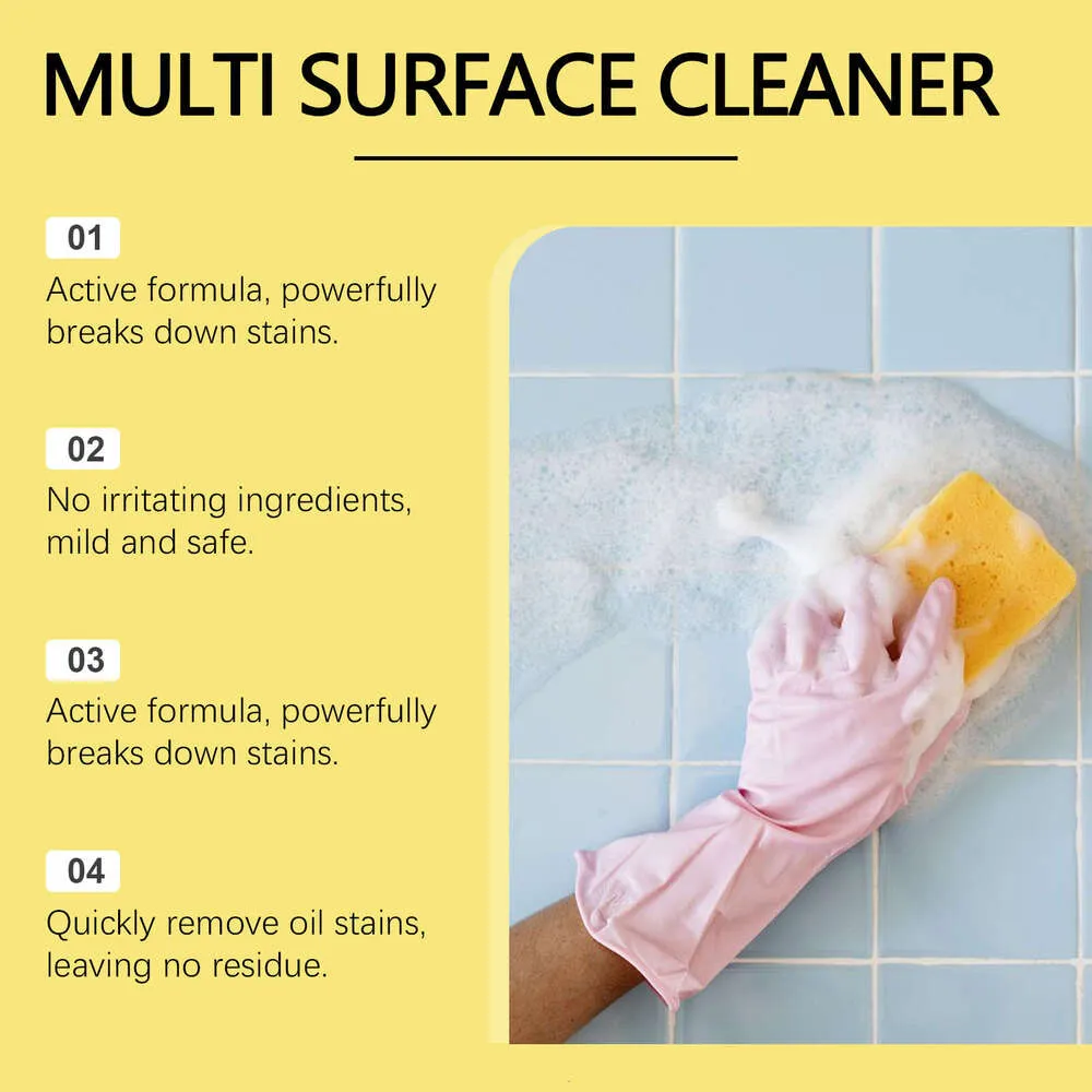 JAKEHOE Multi-Surface Cleaner Paste Powder for Wood Floors Bathroom ...