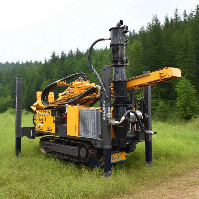 Full Hydraulic Reverse Circulation Core Drilling Rig Gasoline-Powered ...