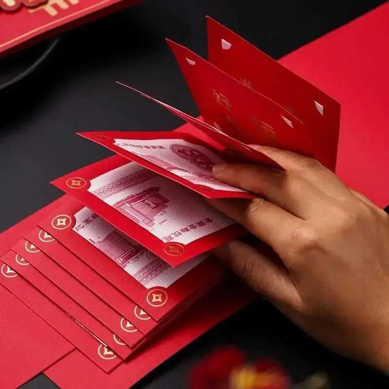 2025 New Years Red Envelope Good Luck Year of The Snake Durable Paper ...