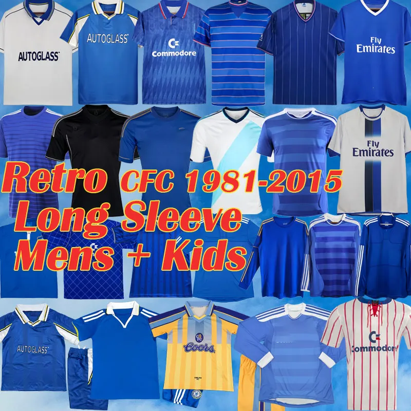 CFC Retro Soccer Jerseys Mens & Kids Long Sleeve... From Abcsports2022 ...