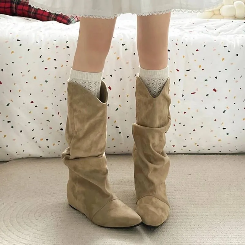 Ddmyoutdoor Women Mid Calf Winter Boots with Fur Lining and Rubber ...