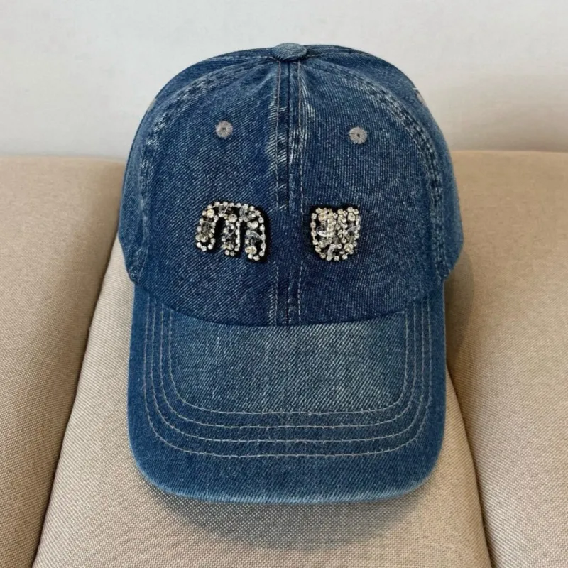 Designer Diamond Setting Cowboy Designer Baseball Caps Women's For Men ...