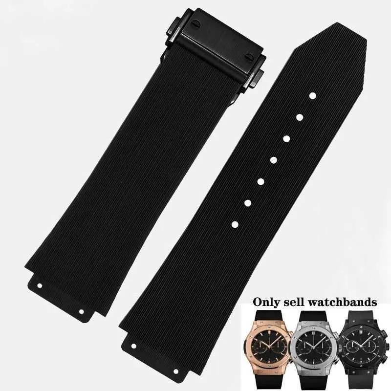 Bands for HUBLOT BIG BANG 2.519mm Waterproof Mens Strap Chain ...