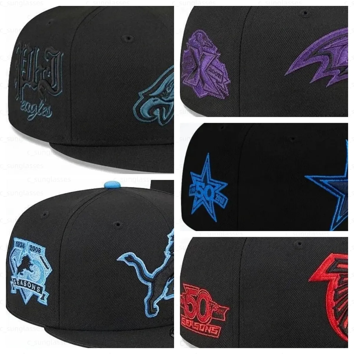 Fashionable Multi Color Baseball Hat Adjustable Street Style Curved ...