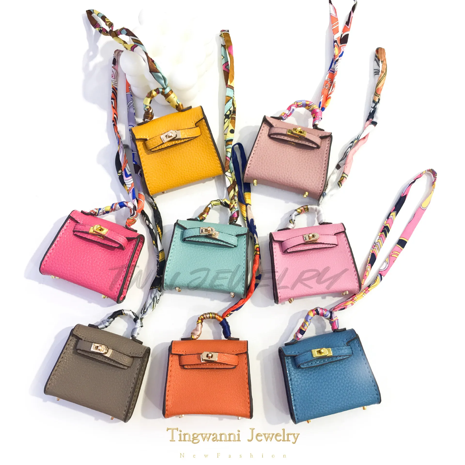 Keychains Charms: Mini Ornamental Bag Charms, Trendy Handbag Charms ...