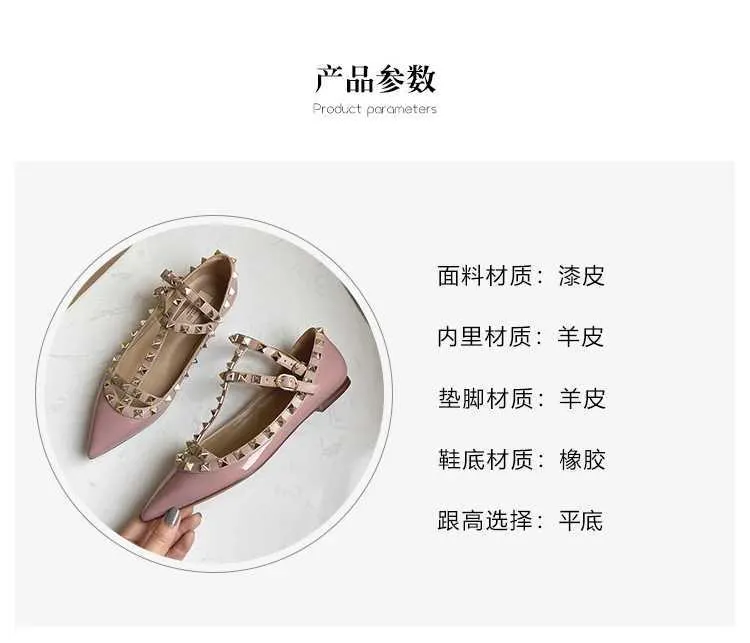 2025 Pointed Toe Flat Shoes for Women PU Upper Canvas Lining Wooden ...