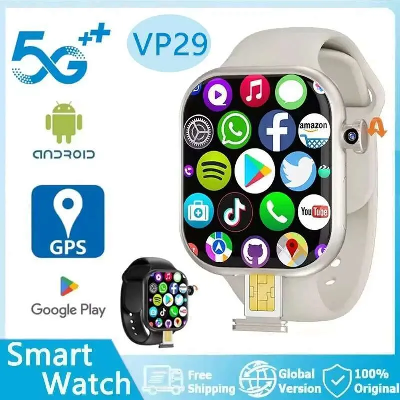 VP29 Smartwatch 5G 2.29 AMOLED Display, 256GB Storage, 8MP Rotary ...