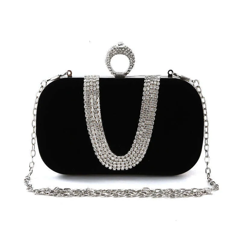 Handmade Diamond Studded U Shaped Evening Clutch Bag... From ...