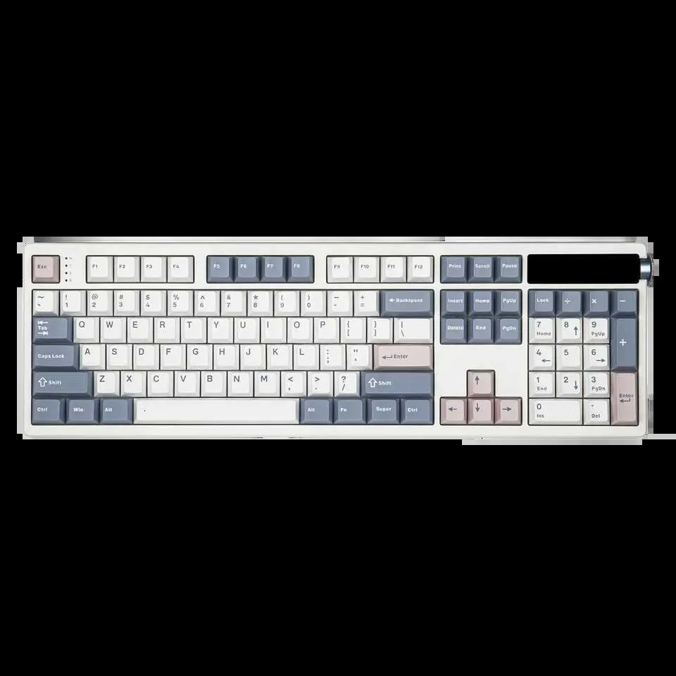 Mechanical 100 Keyboard with 10000mAh Battery and Hot-Swap Wired ...
