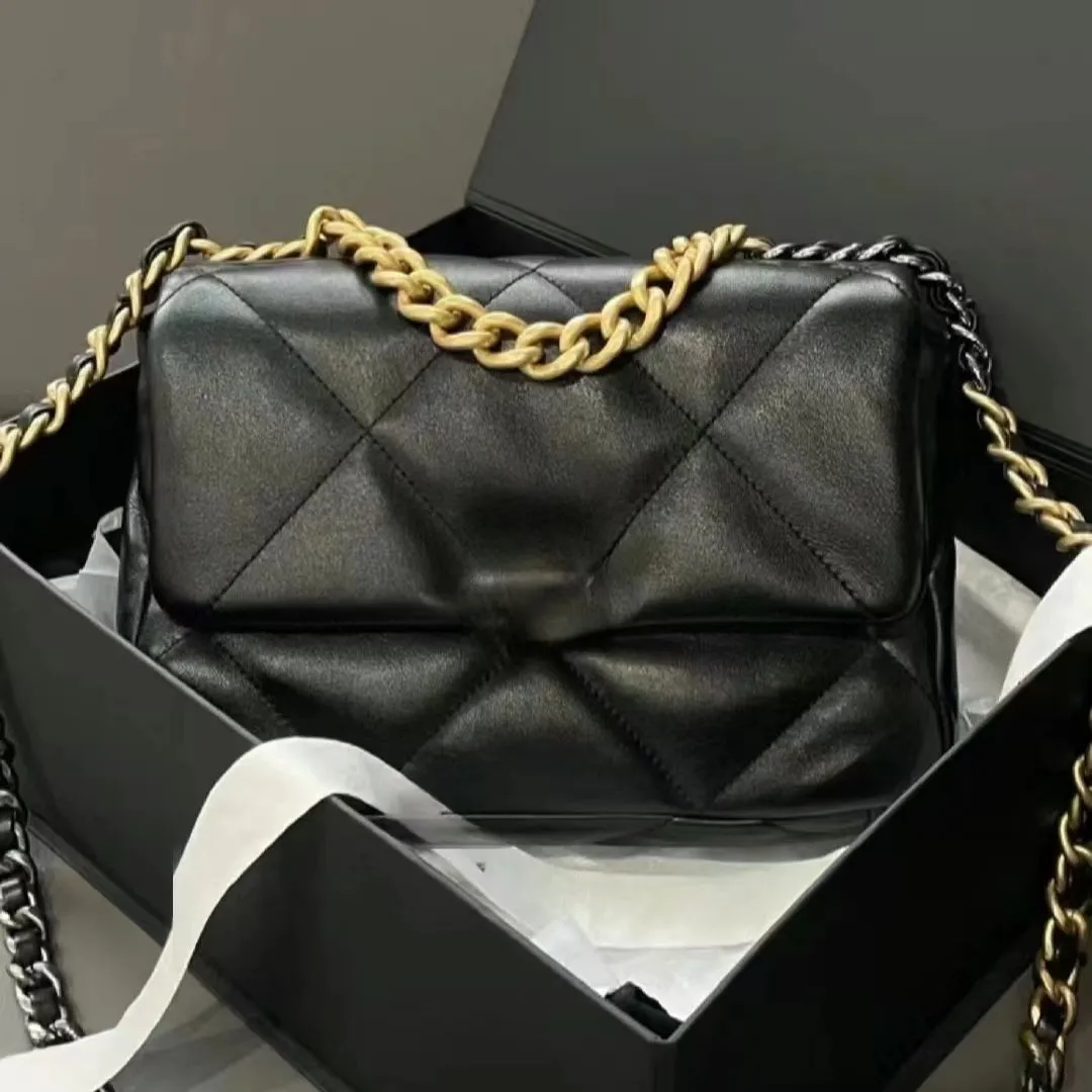 19A Designer Crossbody Bag Flap Bag Fashion Handbag Shoulder Bag Gold ...