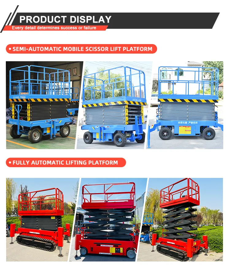 2025 Hydraulic Work Platform Self-Propelled Mobile 2,205 lb 6-18 ft ...