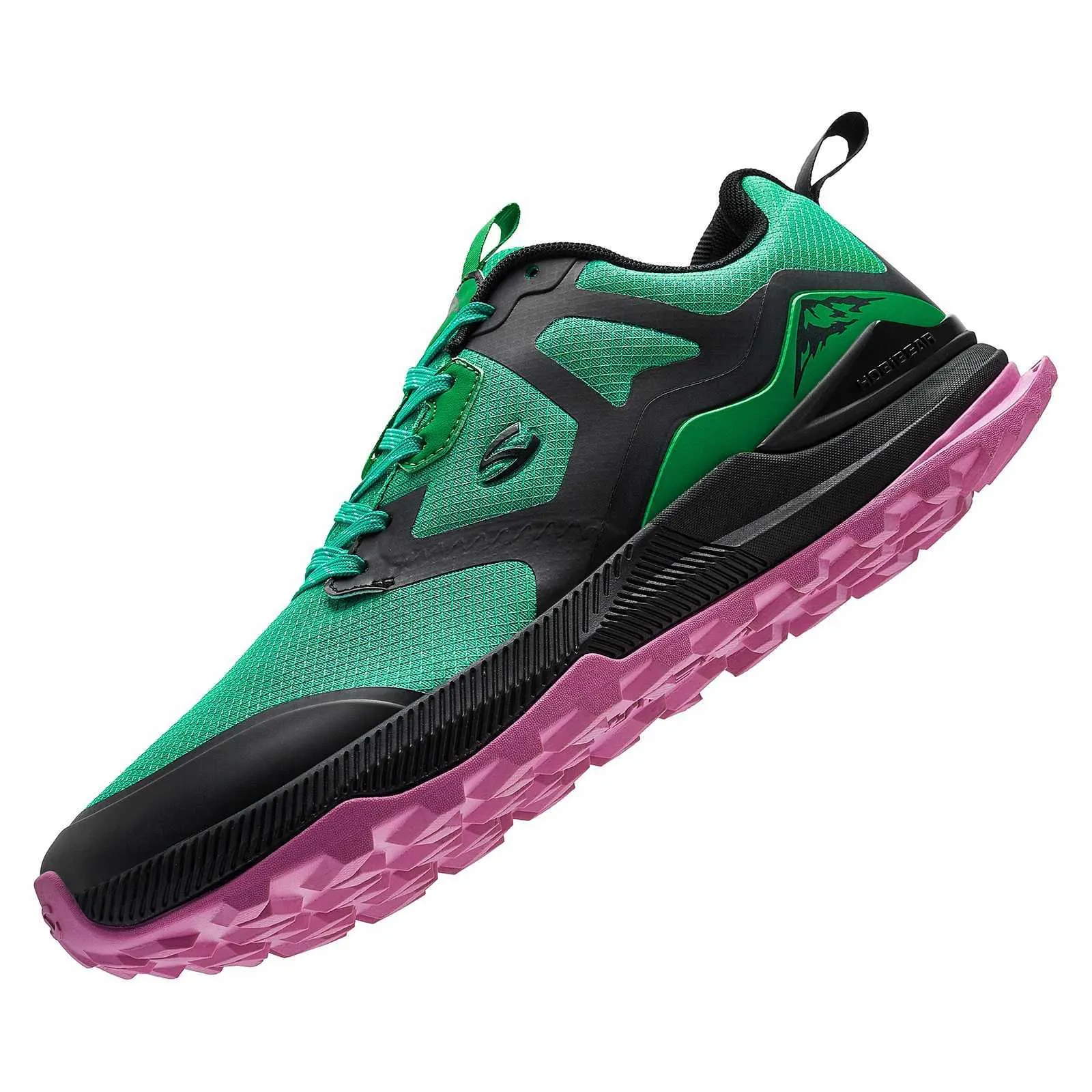 HOBIBEAR Unisex Hiking Shoes Boys Trail Running Outdoor Sneakers PU Non ...