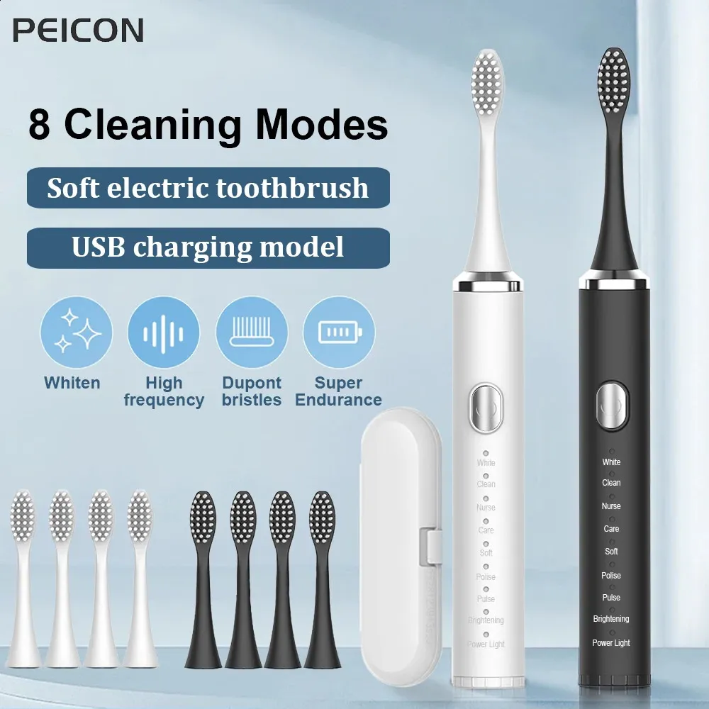 Electric Toothbrush Rechargeable Sonic Toothbrush ... From Jin06, $13. ...