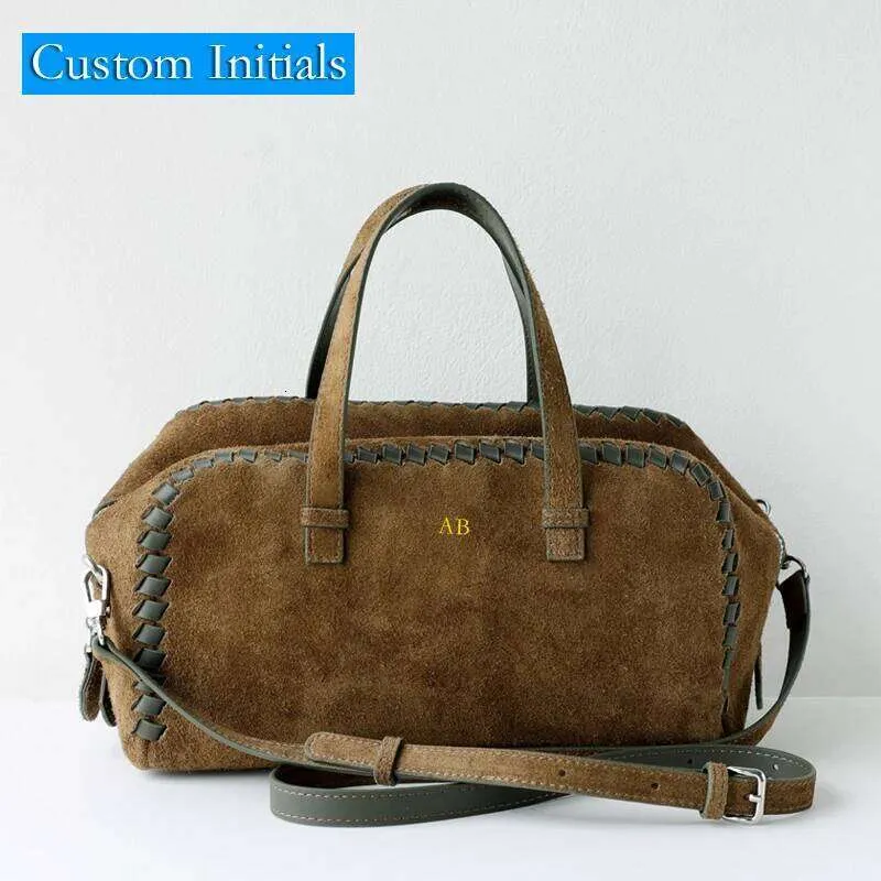 Designer Luxury Custom Initials Cowhide Boston... From Bag1121, $106.78 ...