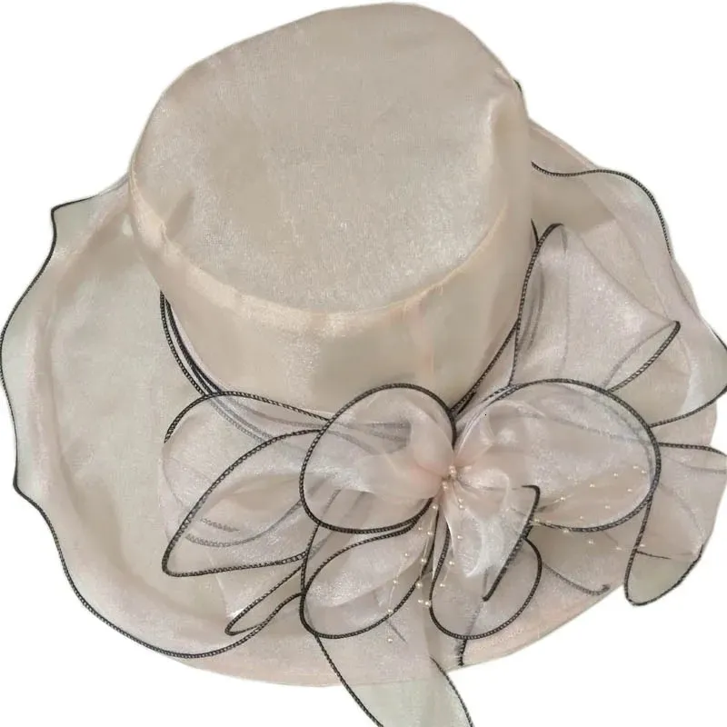 Silk Derby Hat for Men Wide Brim Cowboy Style Sun Protection Kentucky ...