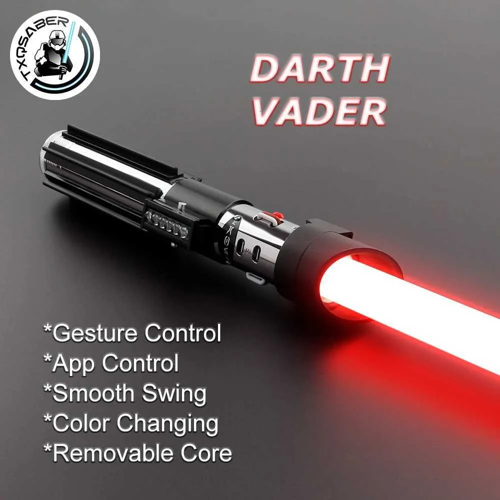 TXQSABER Neopixel Laser Sword Lightsaber with Metal Handle and LED ...