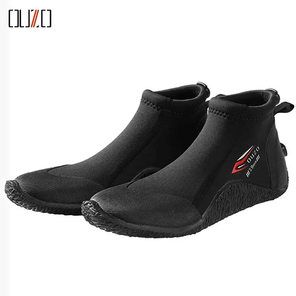 3MM Low-Top Dive Boots Zip Style for Women Winter Water Sports from ...