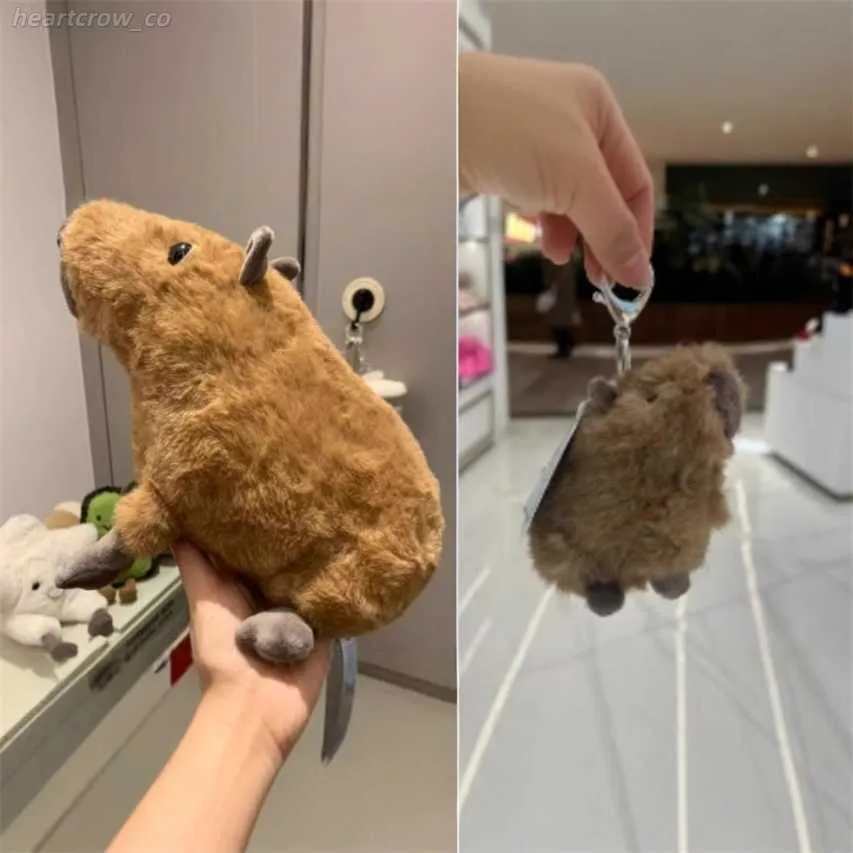 Jellyscat Kapibara Peluş Oyuncak Yumuşak Jöle Peluş Kolye Anahtarlık ...