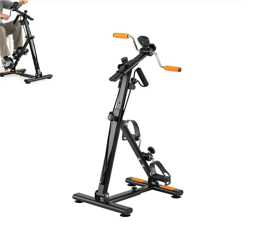 Home Pedal Exerciser Compact Arm And Leg Workout Bike For Low Impact ...